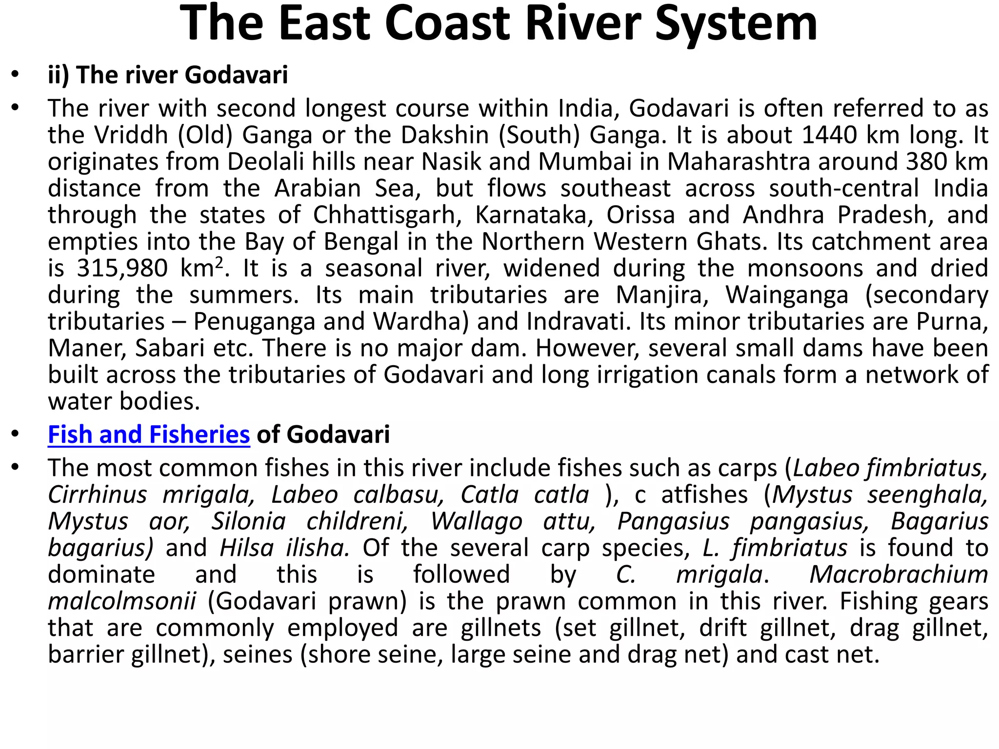 Riverine fisheries of India By B.pptx