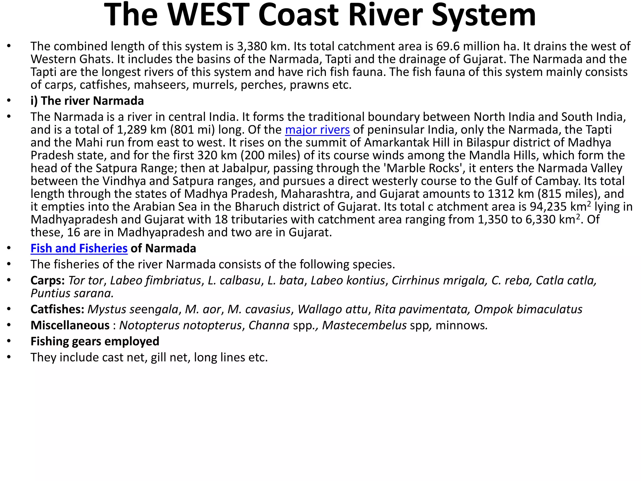 Riverine fisheries of India By B.pptx