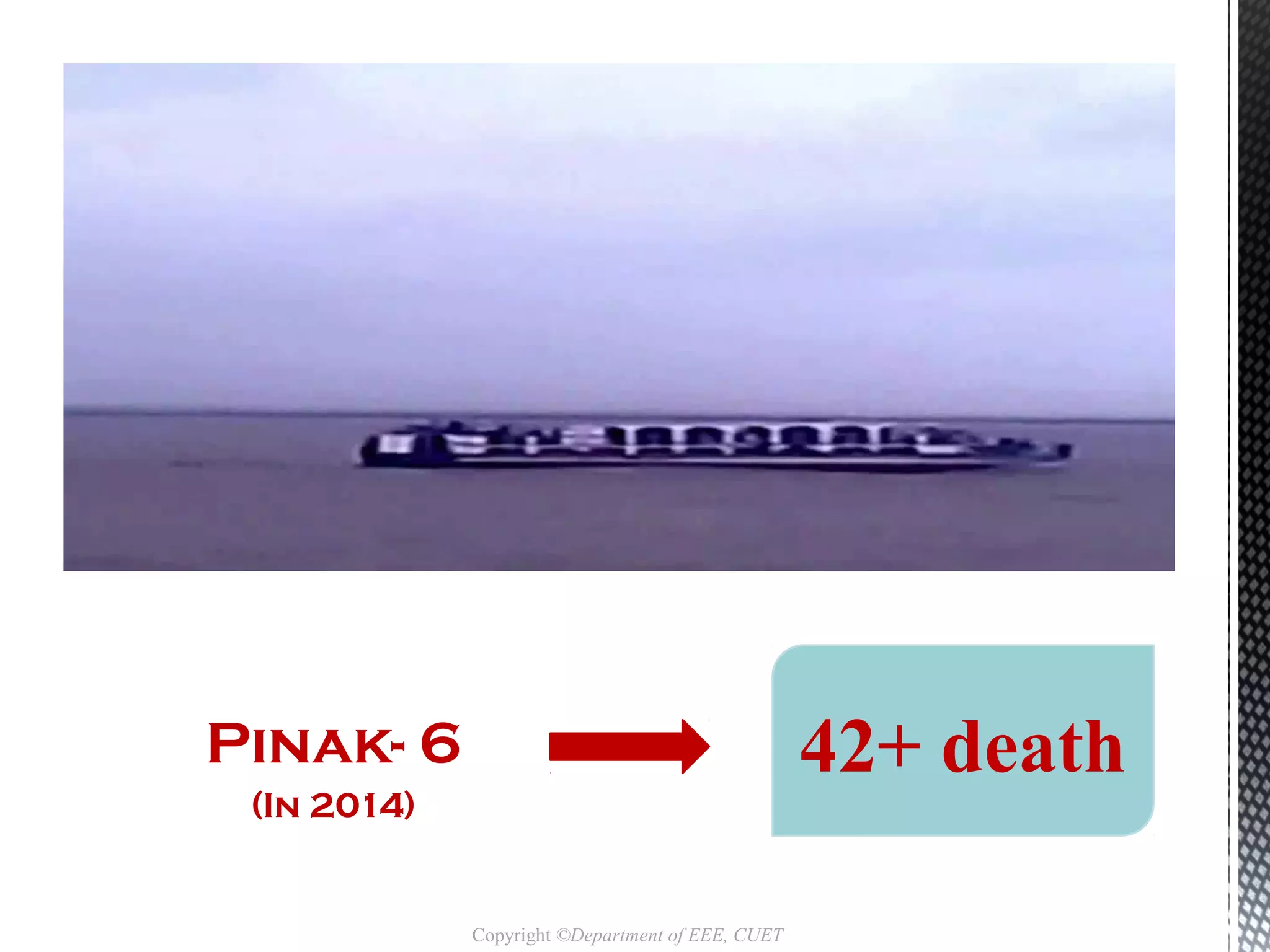 Riverine passenger vessel overload detedtion and monitoring system | PPT