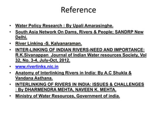 River interlinking | PPTX