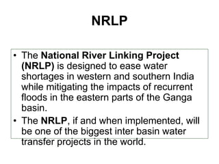 River interlinking | PPT
