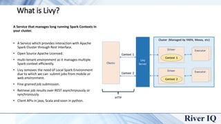Livy: A REST Web Service for Spark | PPT