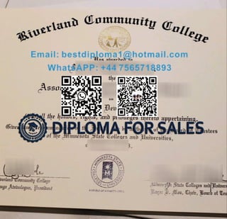 The Major Benefit of Buy Riverland Community College Diploma, Buy Fake ...