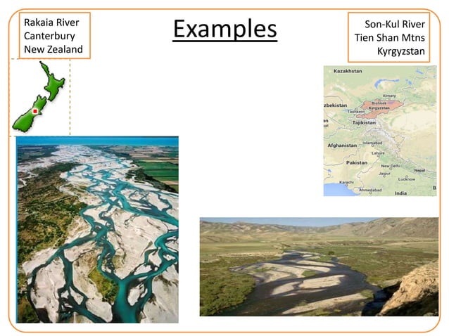 River landforms - braiding | PPT