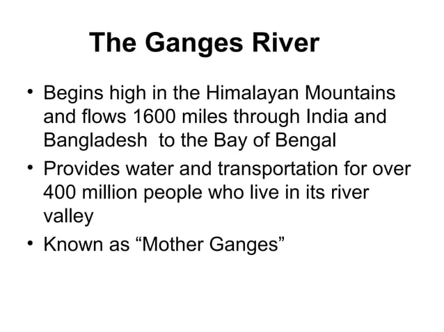 Pollution of the Ganges and Yangtze | PPT | Geography | Science