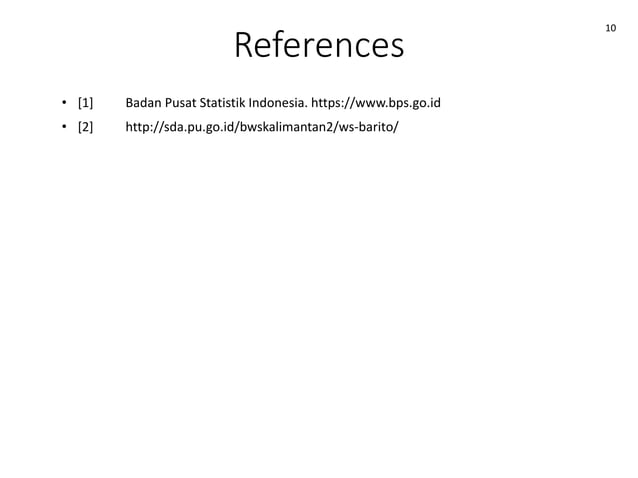 Indonesian New Capital City River Assessment | PPT