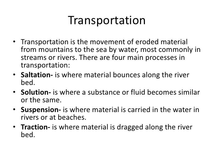 River processes