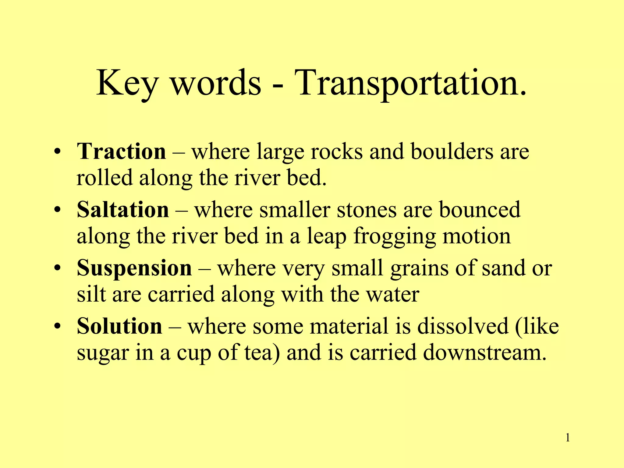 River processes | PPT