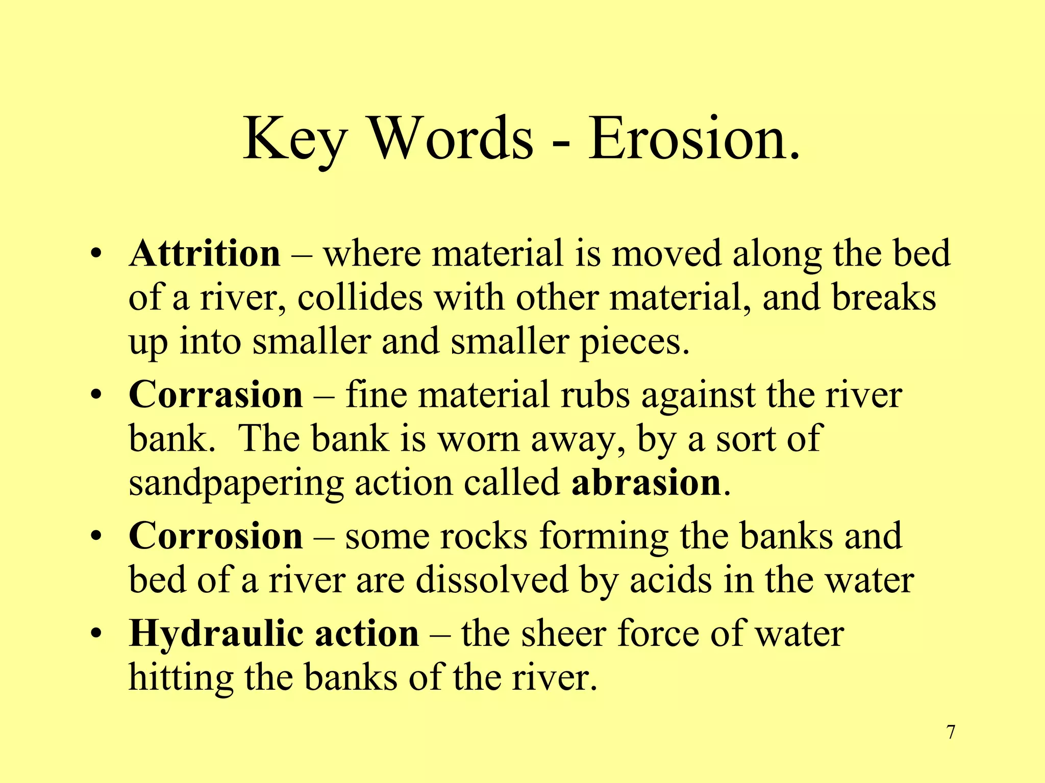 River processes | PPT