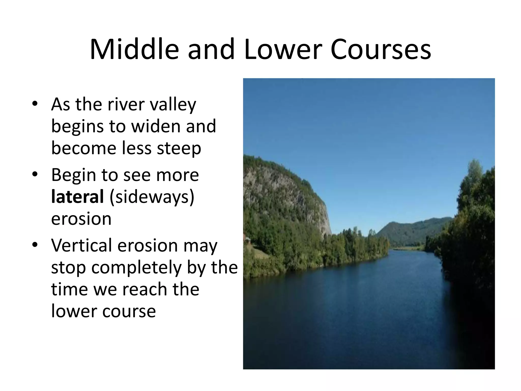 River processes & landforms | PPTX