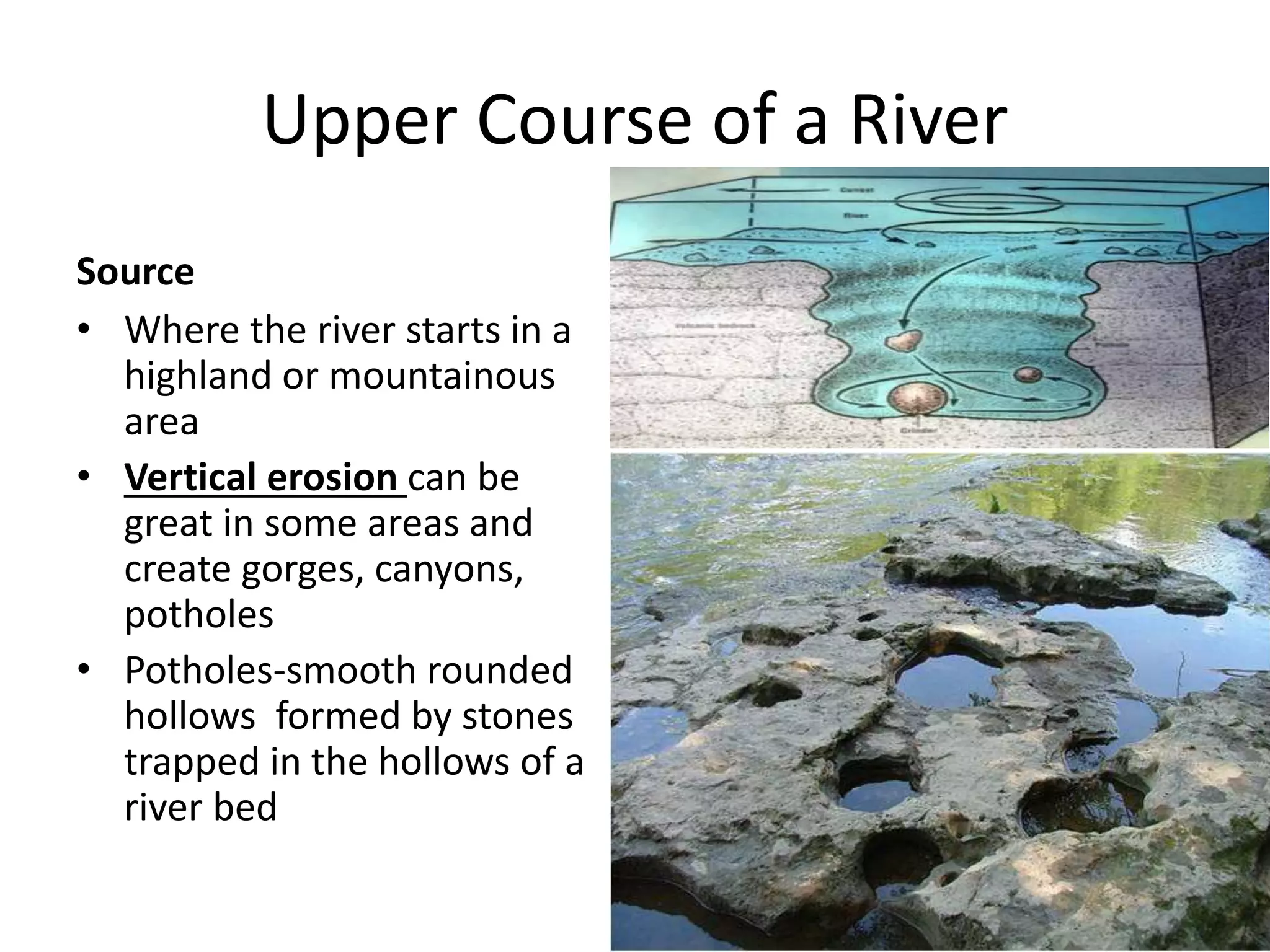 River processes & landforms | PPTX
