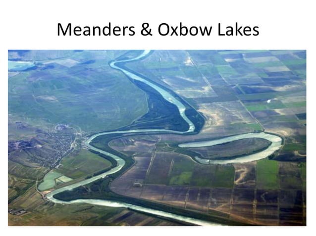 River processes & landforms | PPTX