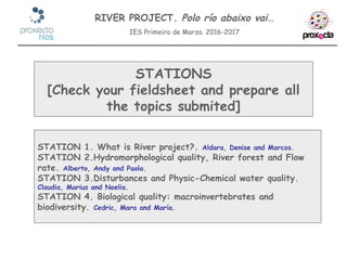 River project17 station2 | PPT