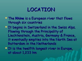 River Rhine | PPT