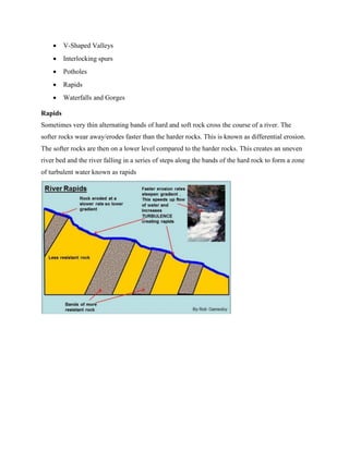 Rivers- CSEC GEOGRAPHY | PDF
