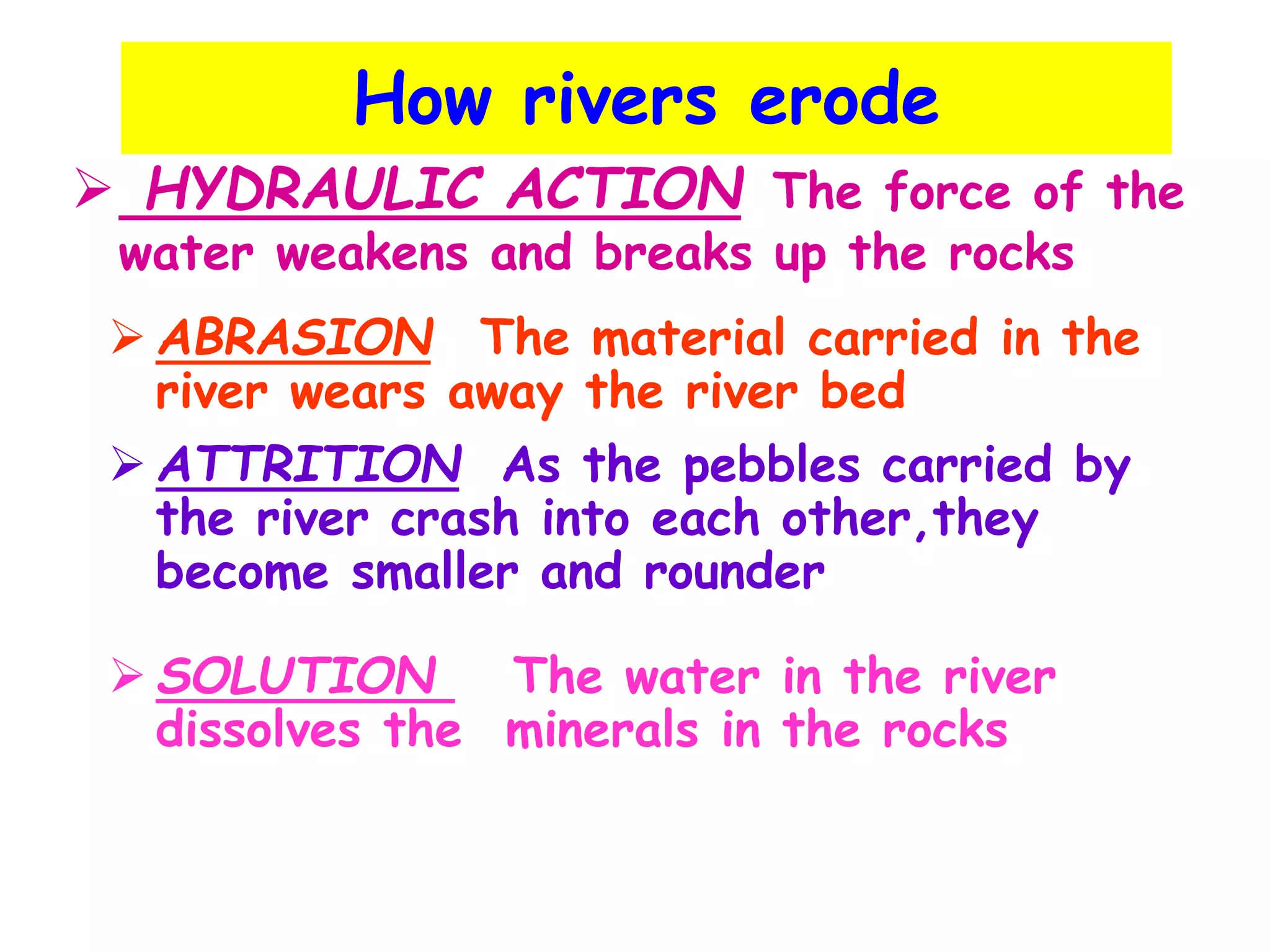 Geological action of river and wind.ppt