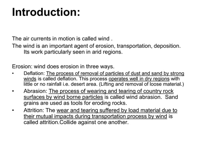 Geological action of river and wind.ppt | Geography | Science