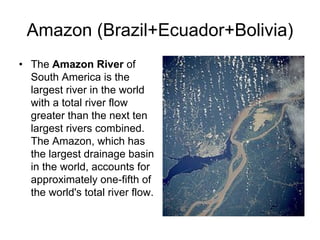 Rivers and lakes of the world | PDF