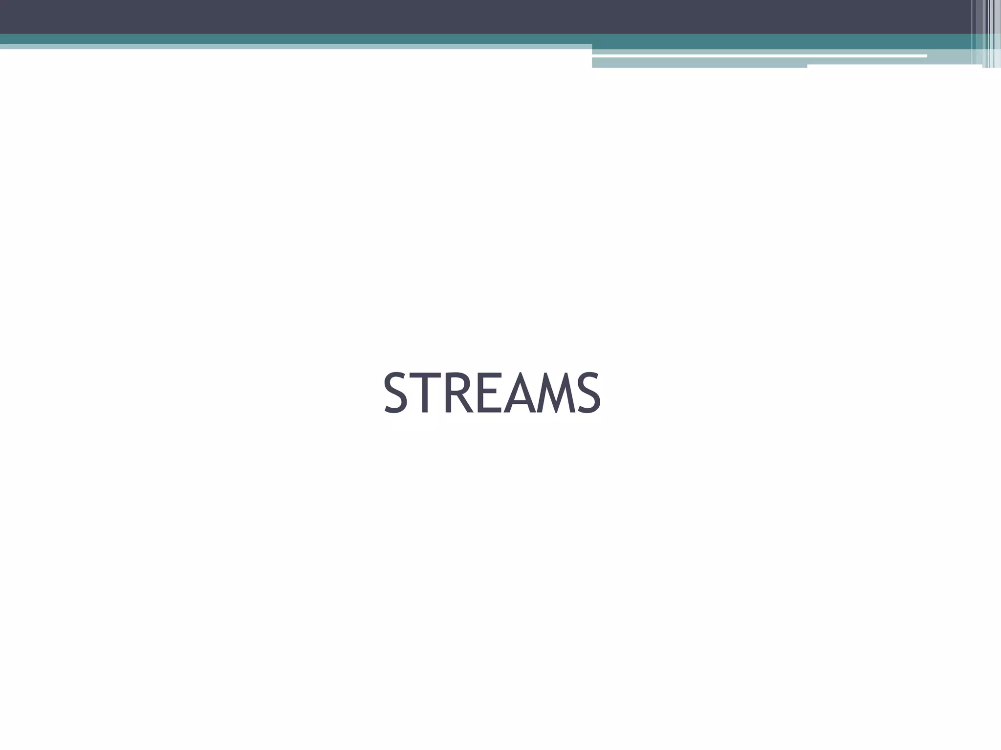 Rivers and streams | PPTX