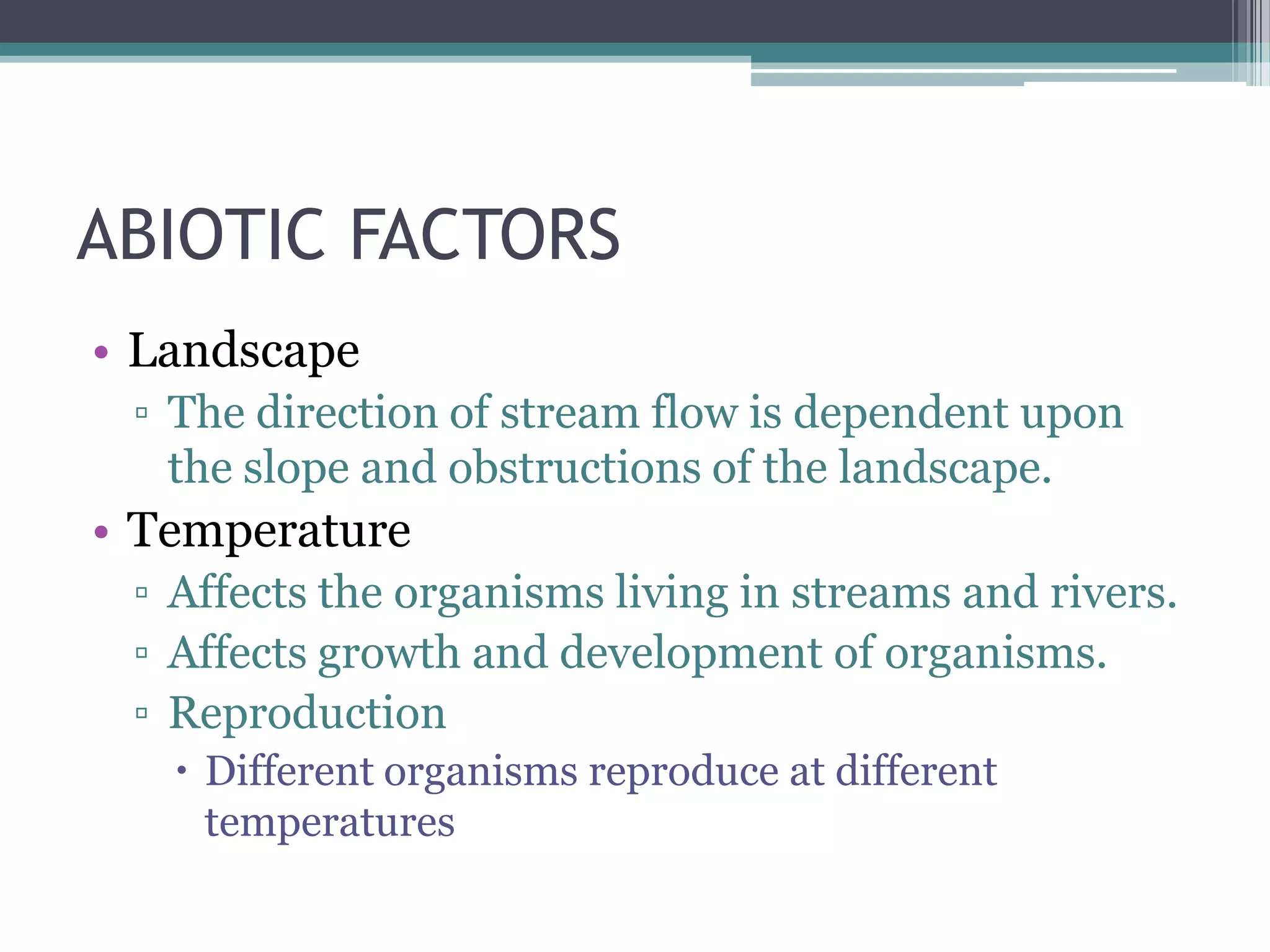 Rivers and streams | PPTX