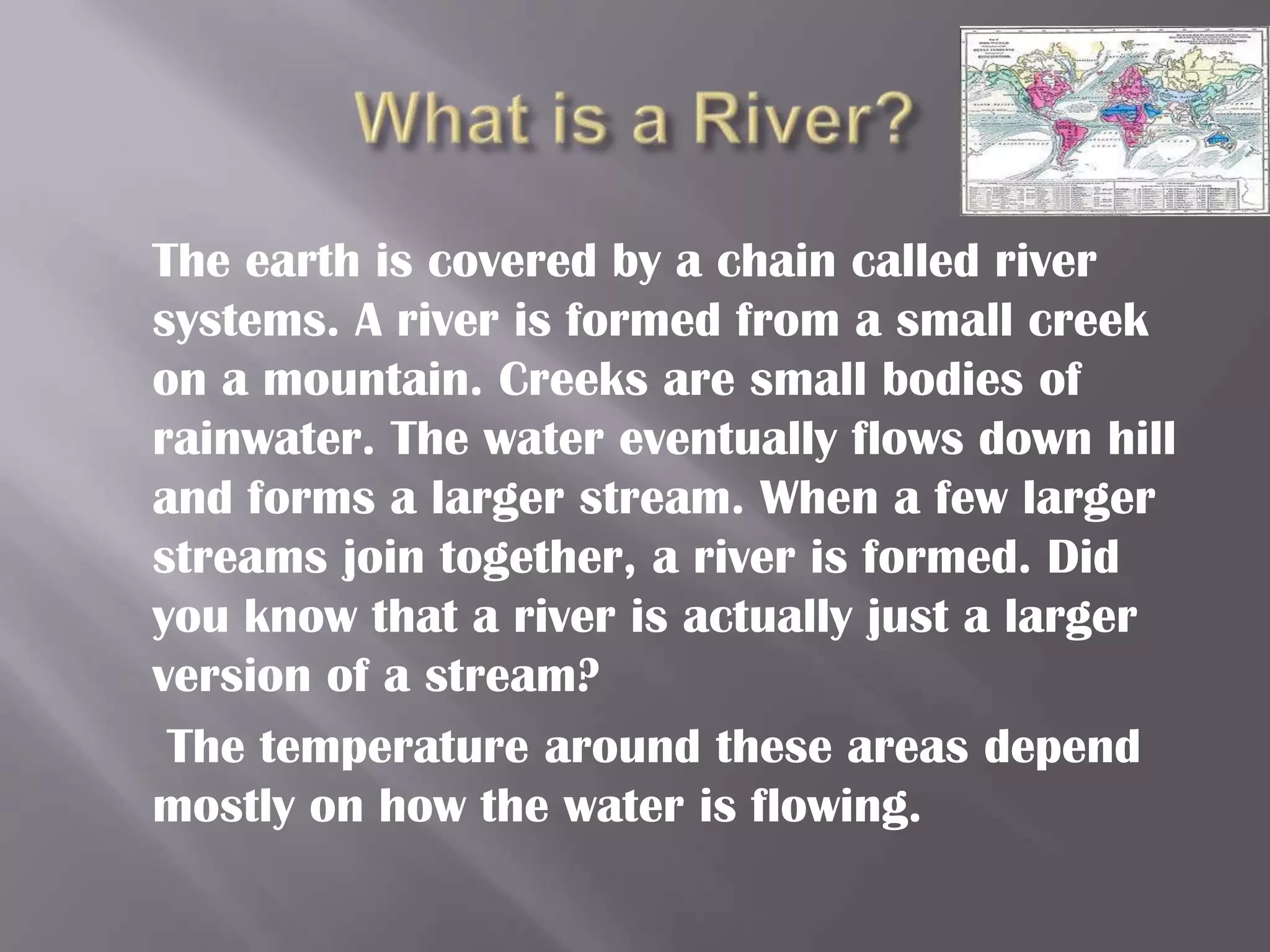 Rivers and wetlands | PPTX