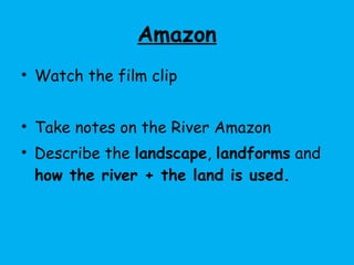 Rivers Drainage Basin | PPT