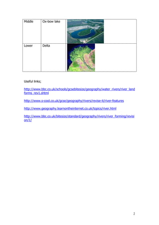 River severn case study – prep work | DOCX