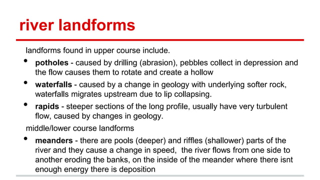 Rivers, floods and management | PPT