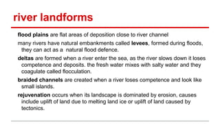 Rivers, floods and management | PPTX | Geography | Science