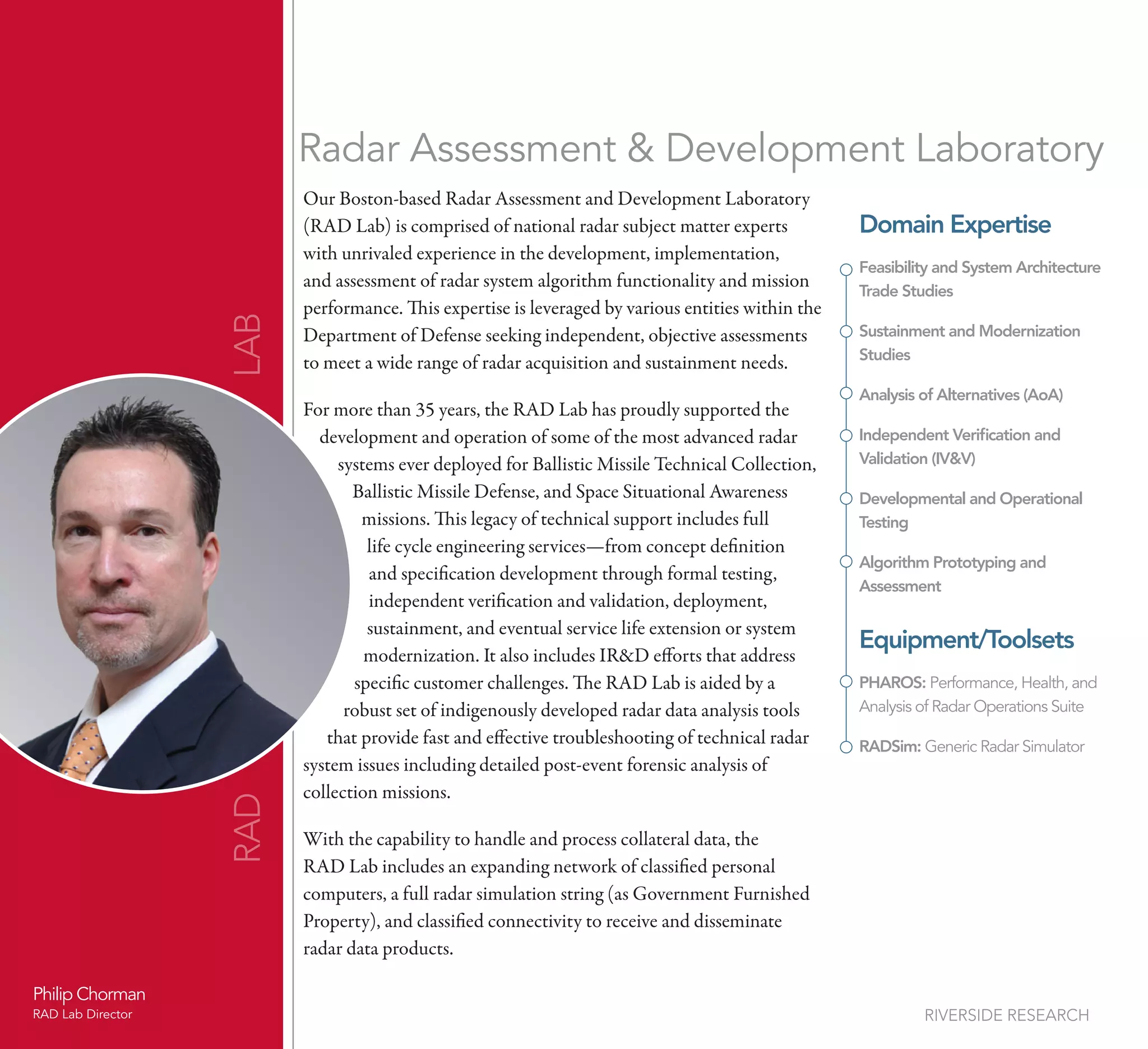 Riverside research company report 2012 - Parag Chitnis recipient of the ...