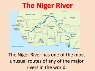 Map Of Africa Niger River