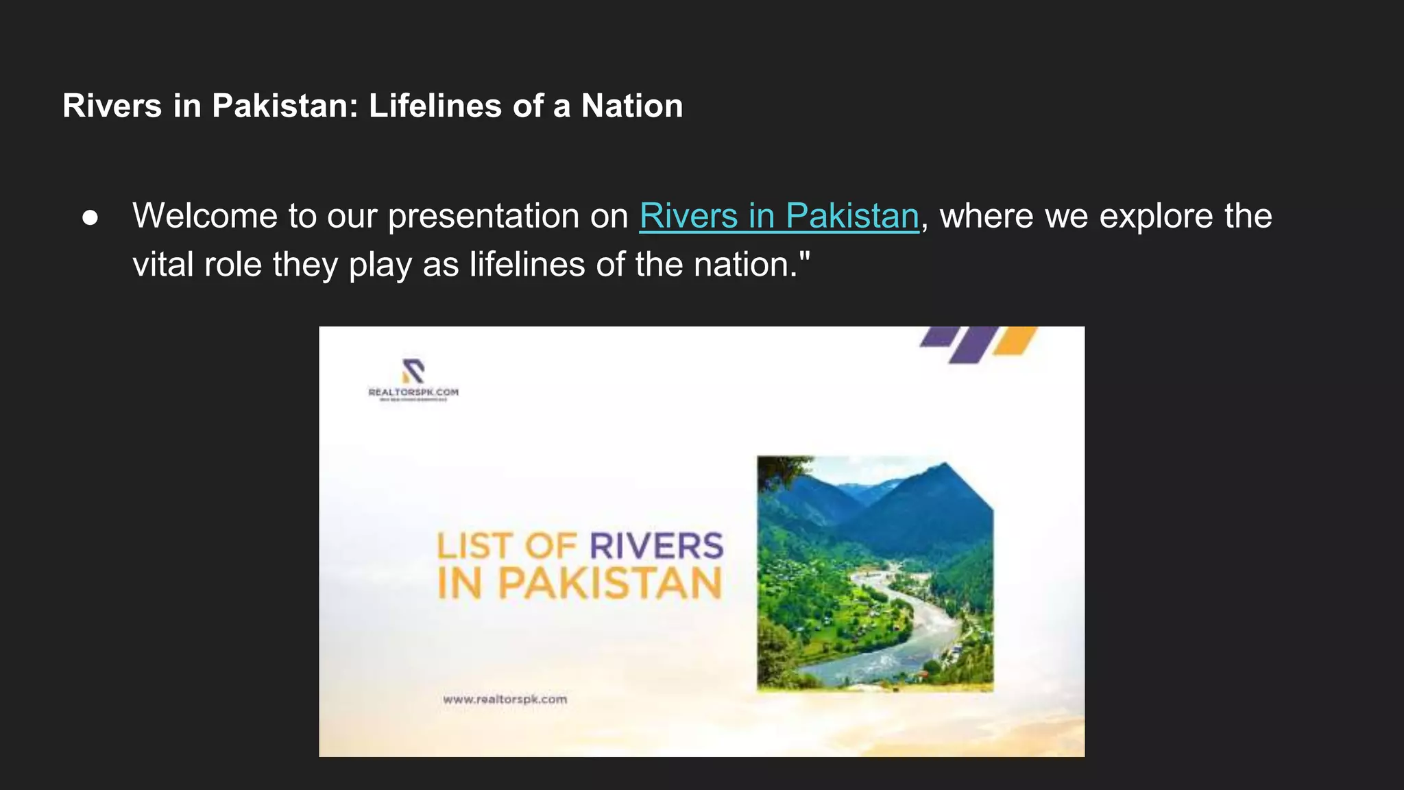 Rivers in Pakistan.pptx
