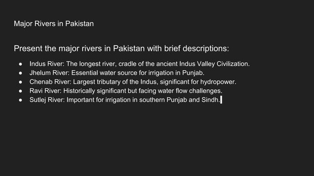 Rivers in Pakistan.pptx