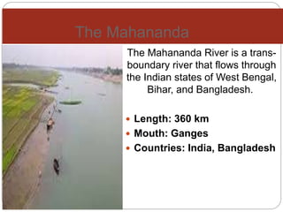 Rivers of bangladesh | PPTX