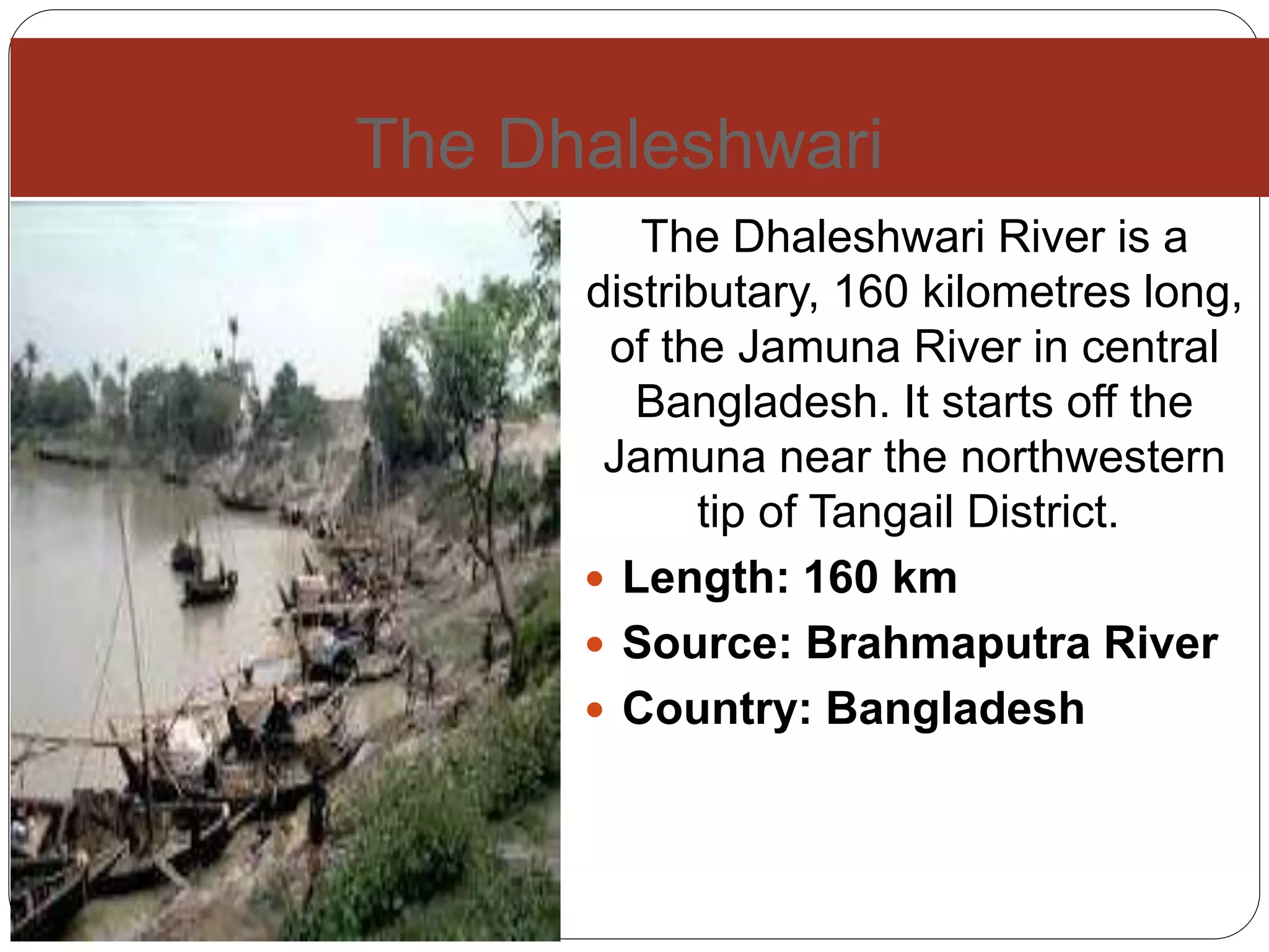 Rivers of bangladesh | PPTX