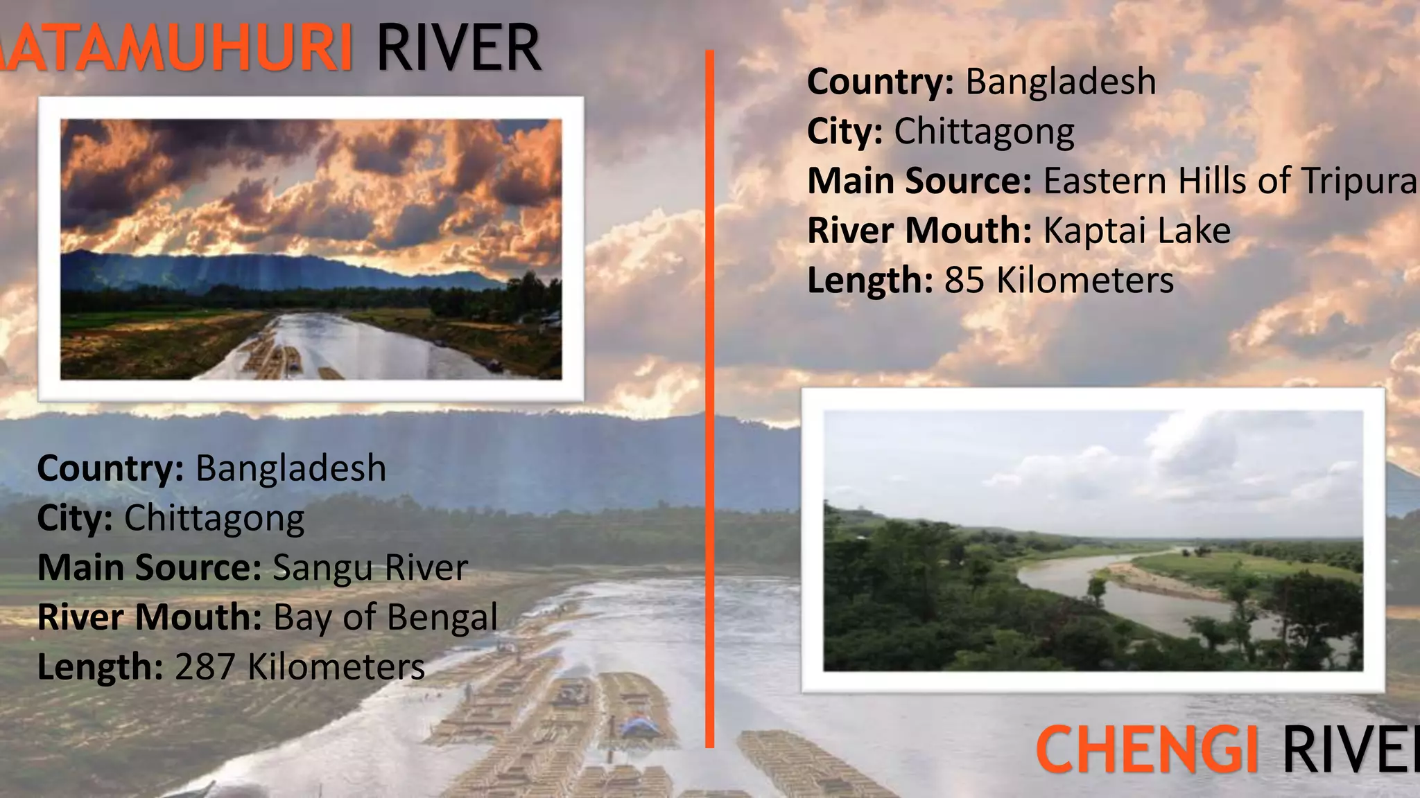 Rivers of chittagong Region | PPTX