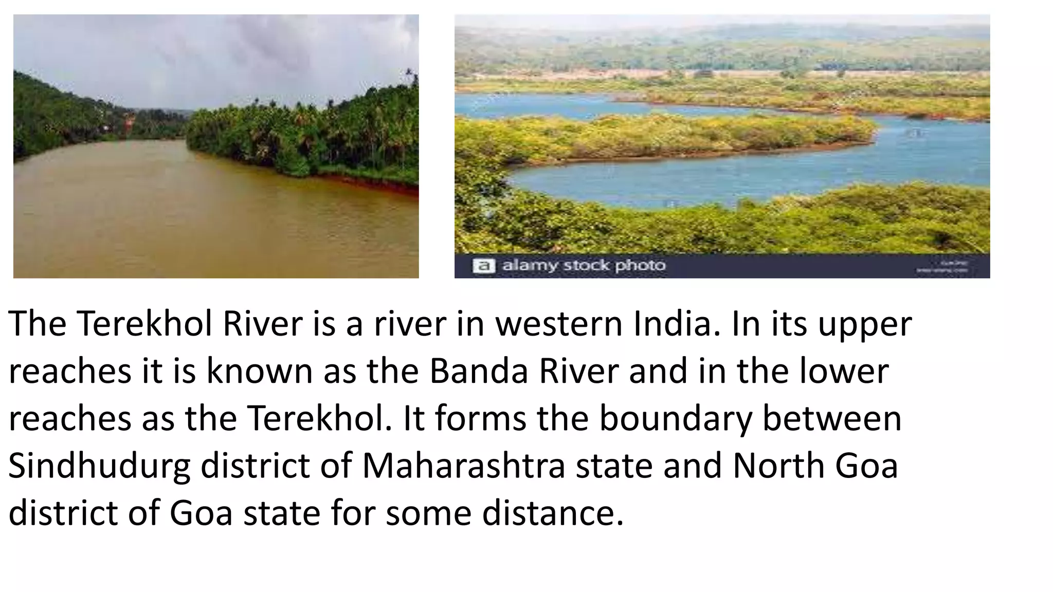 Rivers of Goa | PPTX