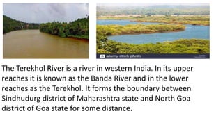 Rivers of Goa | PPTX