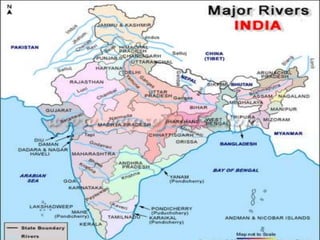 Rivers of india | PPTX