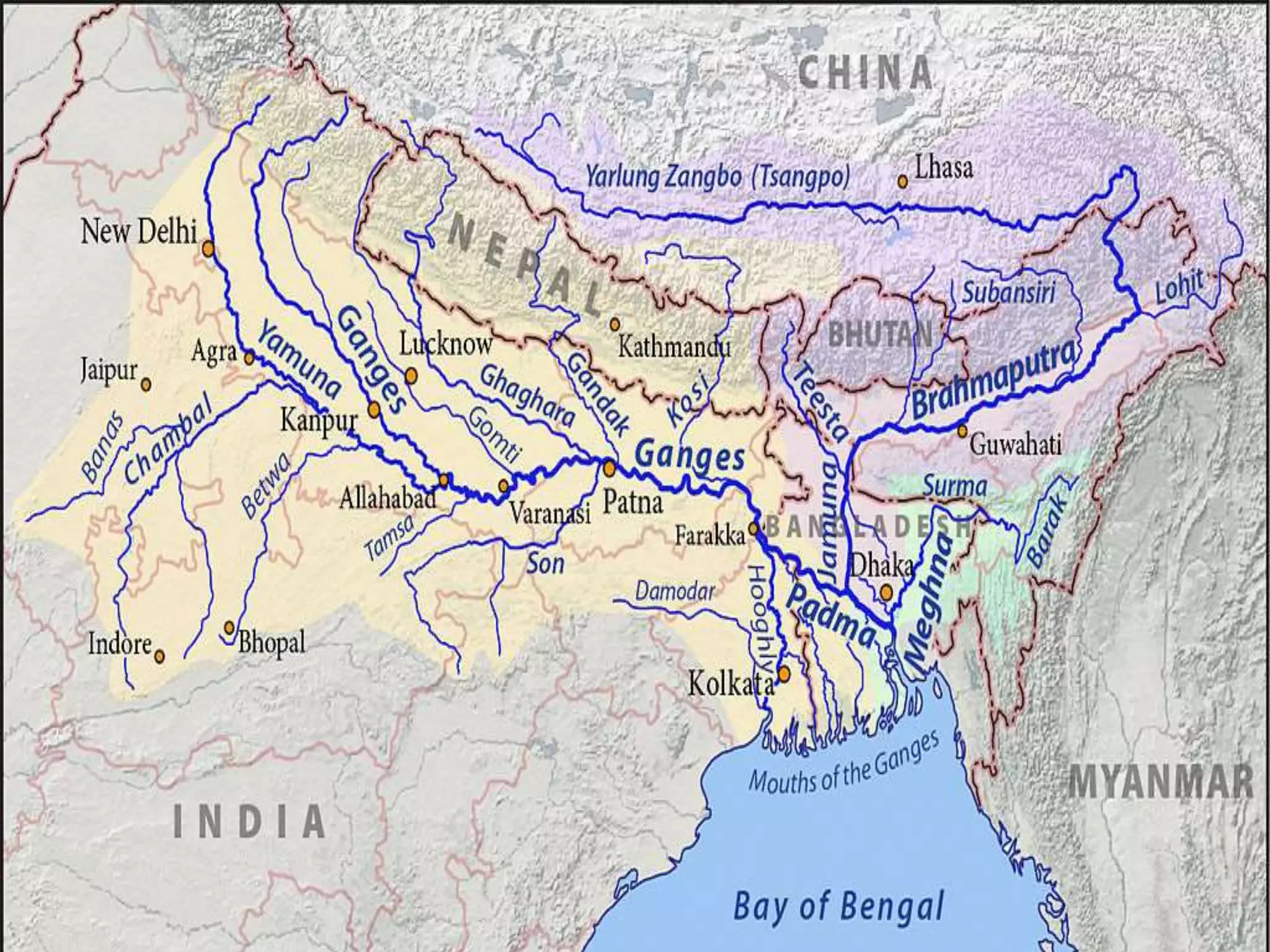 Rivers of india | PPTX