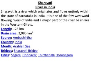 Rivers of india | PPTX