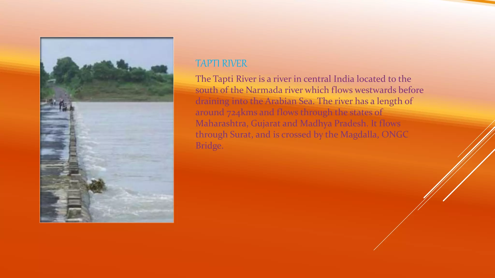 Rivers outside and inside of maharastra ppt | PPTX