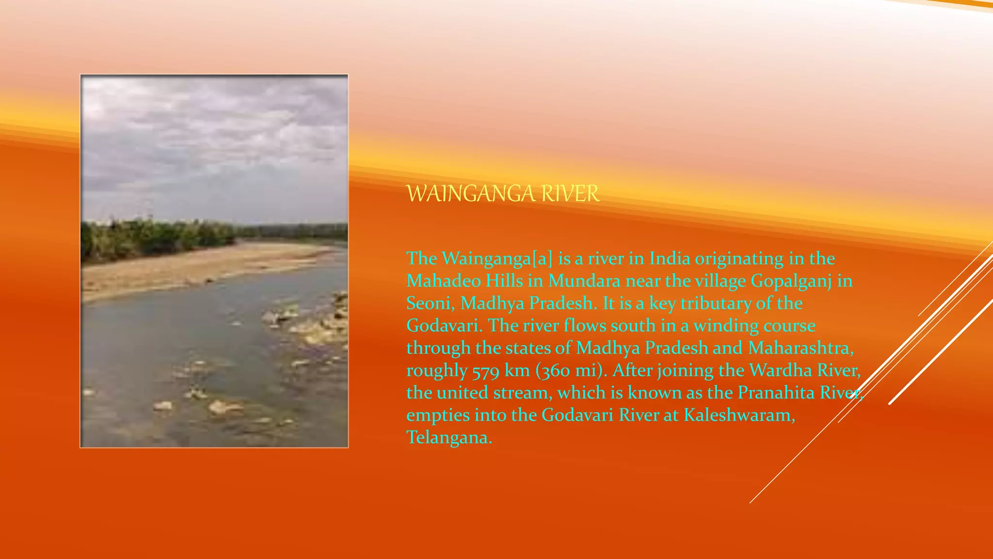 Rivers outside and inside of maharastra ppt | PPTX