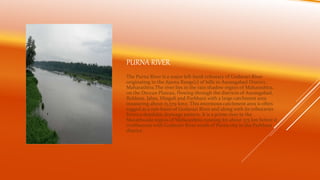 Rivers outside and inside of maharastra ppt | PPTX