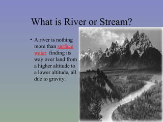 Rivers presentation | PPT