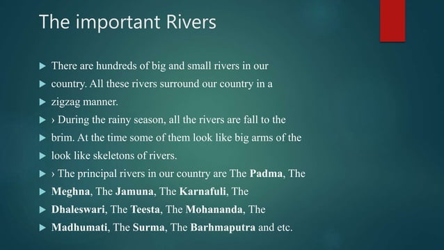 Rivers system of bangladesh | PPT