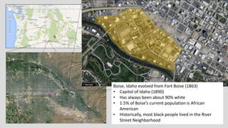 Memoryscapes, Archaeology, and the River Street Neighborhood, Boise ...