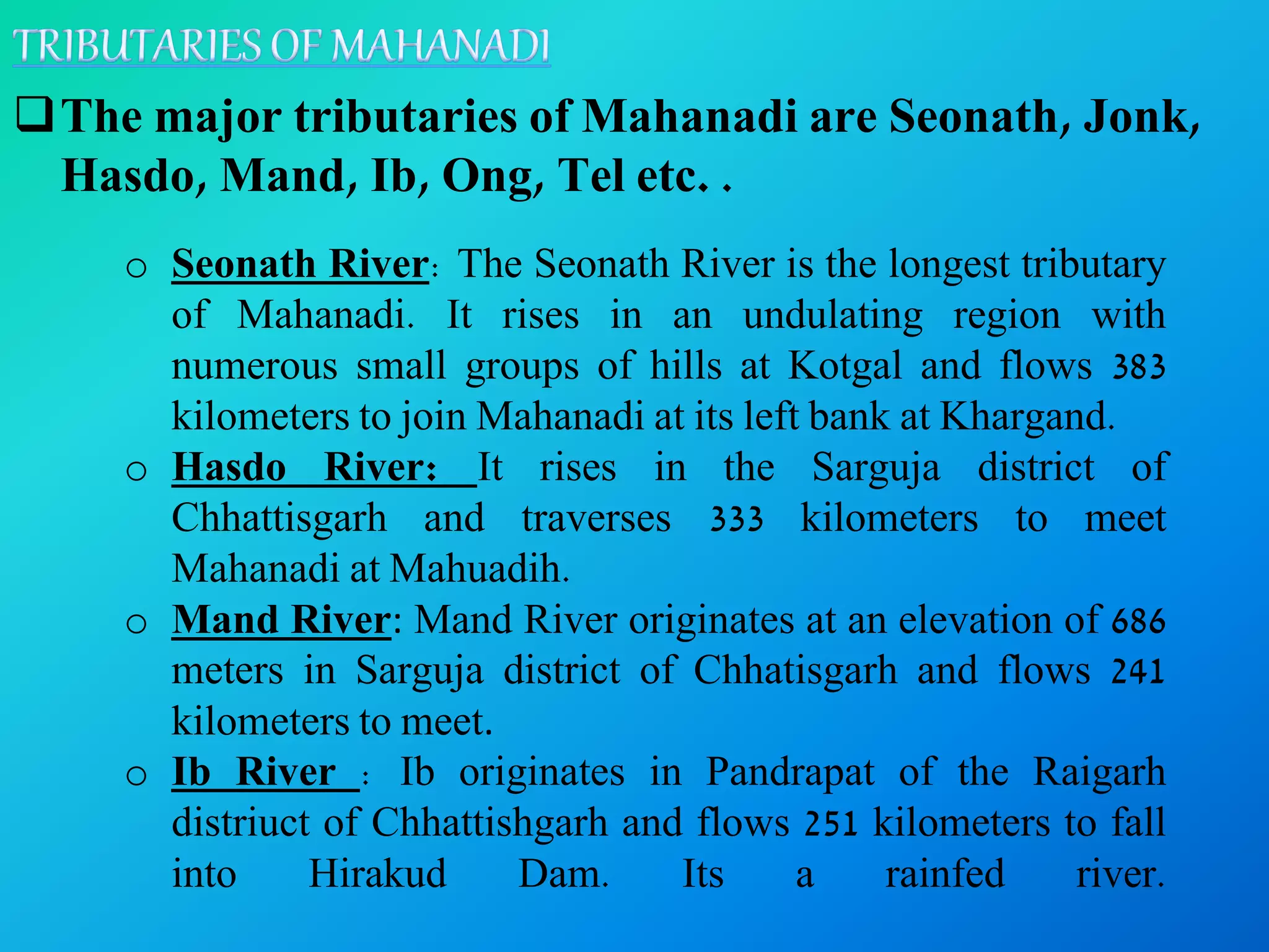 River system of odisha | PPTX