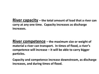 River Transportation Hjulstrom Curve | PPT