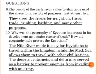 River Valley Study Guide | PPT